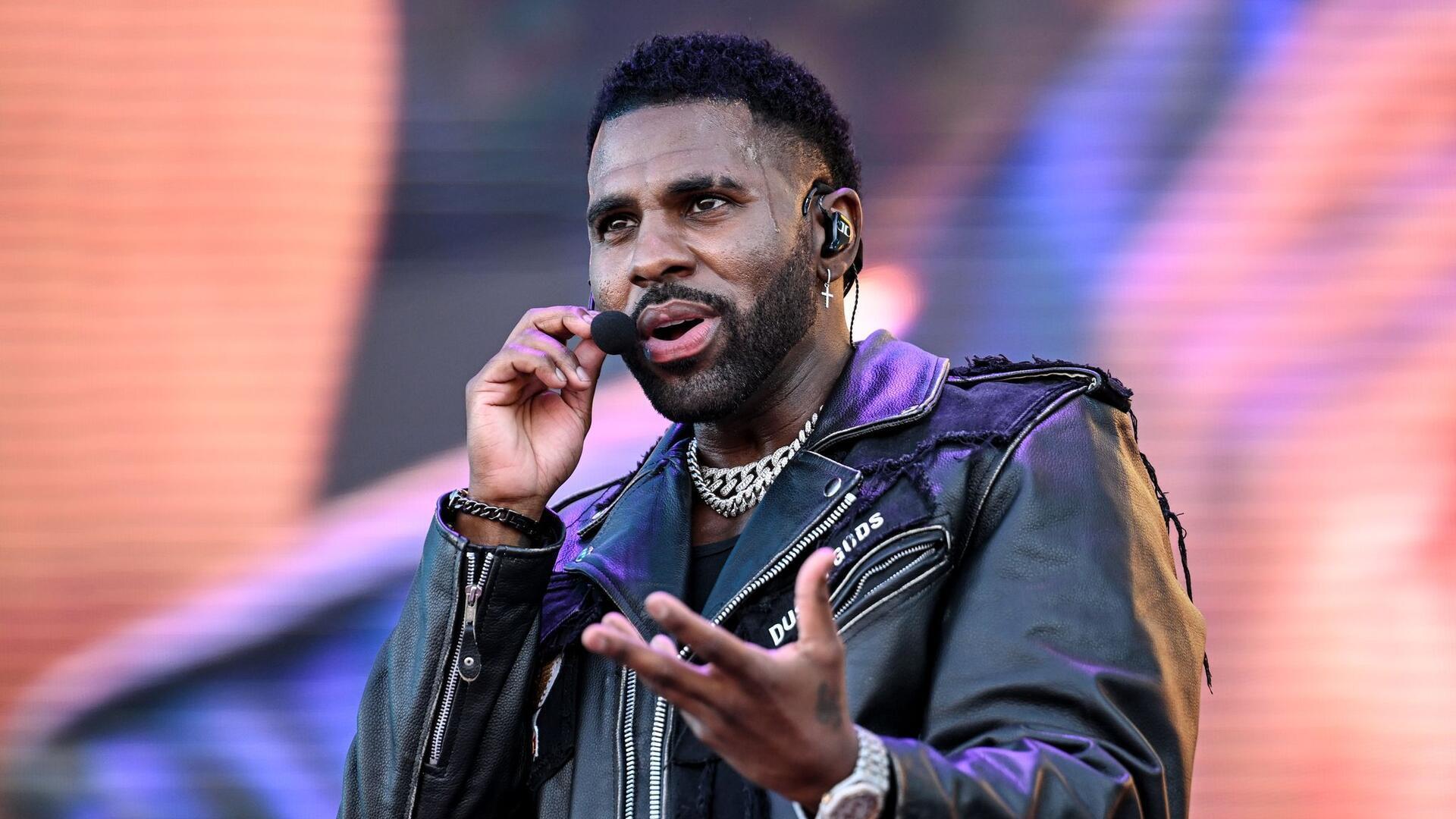 US-Sänger Jason Derulo im Februar in Deutschland auf Tour