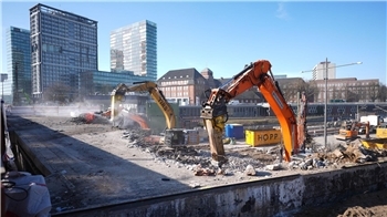 Brücke am Berliner Tor am Wochenende komplett gesperrt