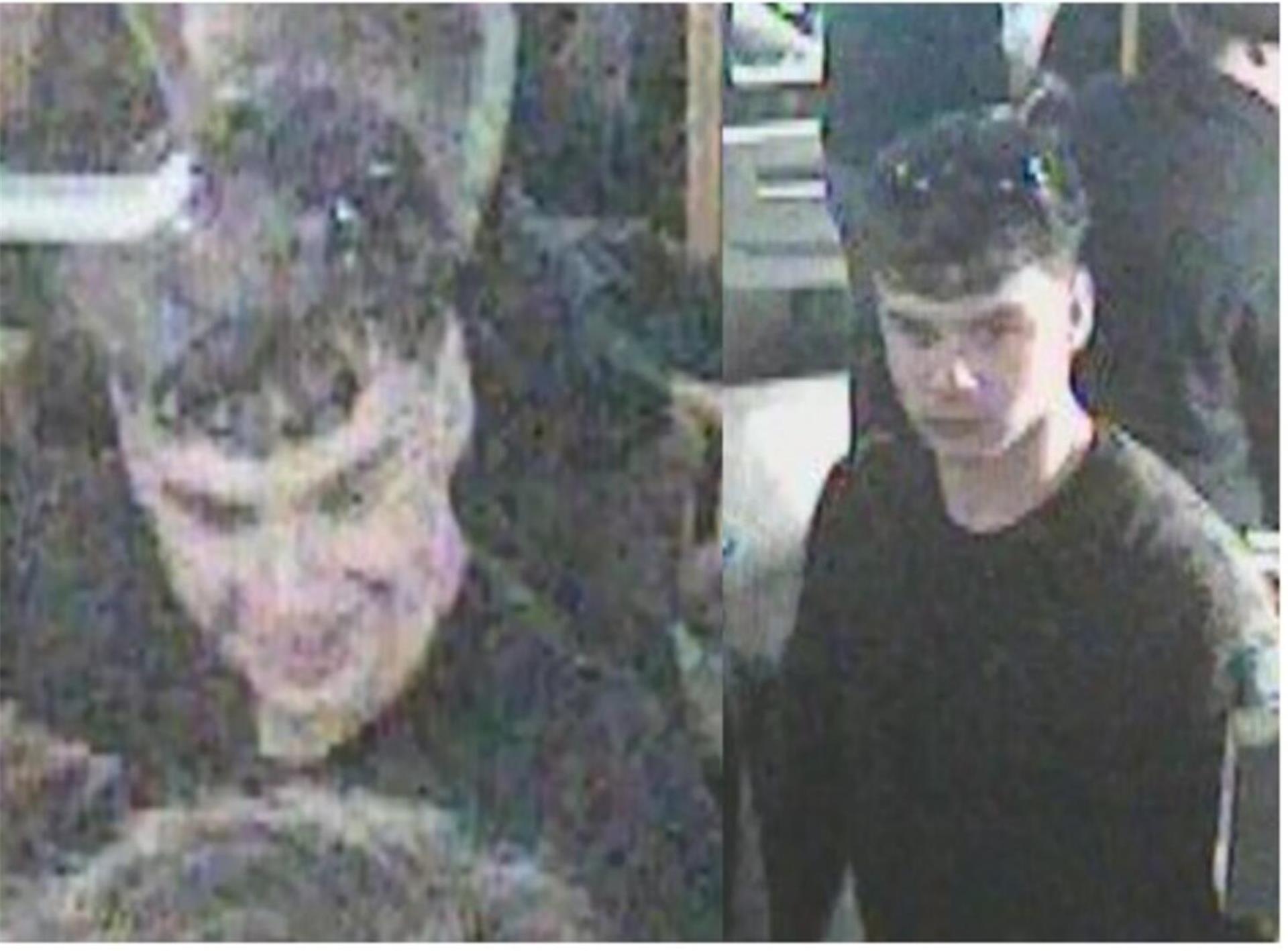 Hamburger Polizei fahndet mit Fotos nach fünf Männern