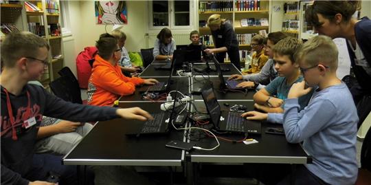 Workshop „Stärker mit Games“: Computerspiele selbst entwickeln