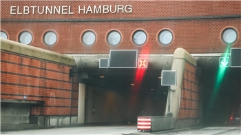 Elbtunnel und A7 bis Montag gesperrt – Vollsperrung auf A1