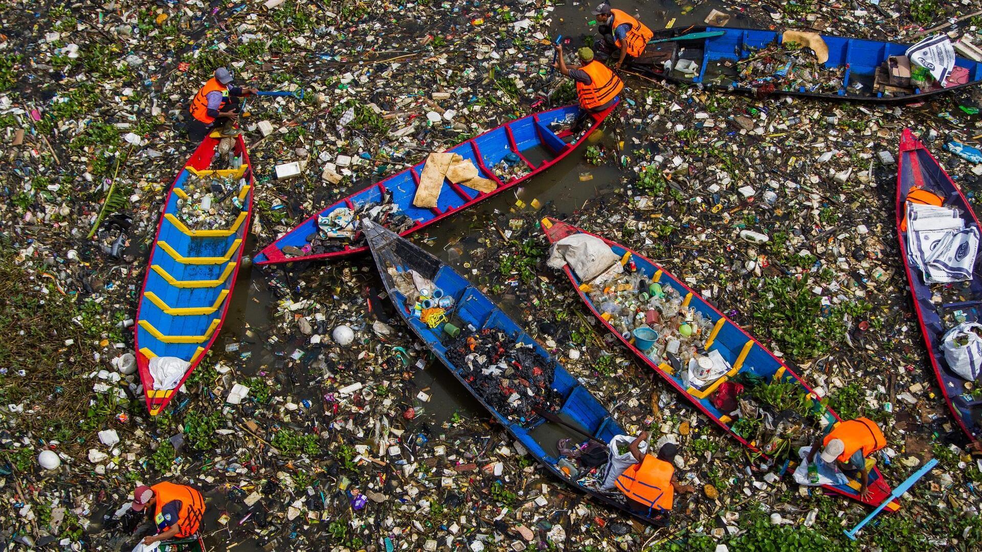 Ein Meer aus Müll: Unterwegs am „dreckigsten Fluss der Welt“