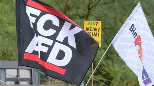 Zeichen gegen Rechtsextremismus: Anti-AfD-Demonstration in Buxtehude ...
