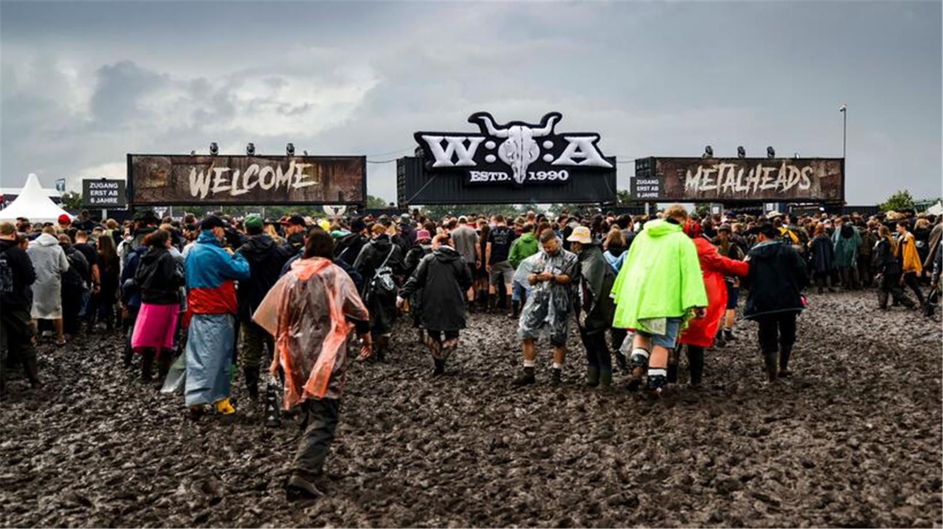 Endspurt für Schlammfestival in Wacken